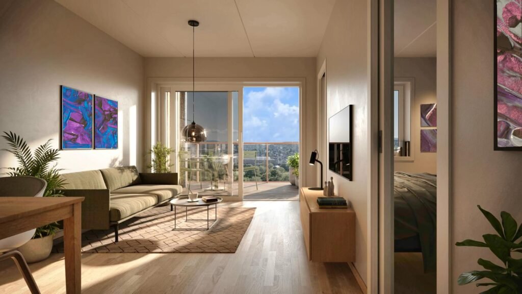 Cool Home Interiors in Taupe Color, Decorating with Colors
