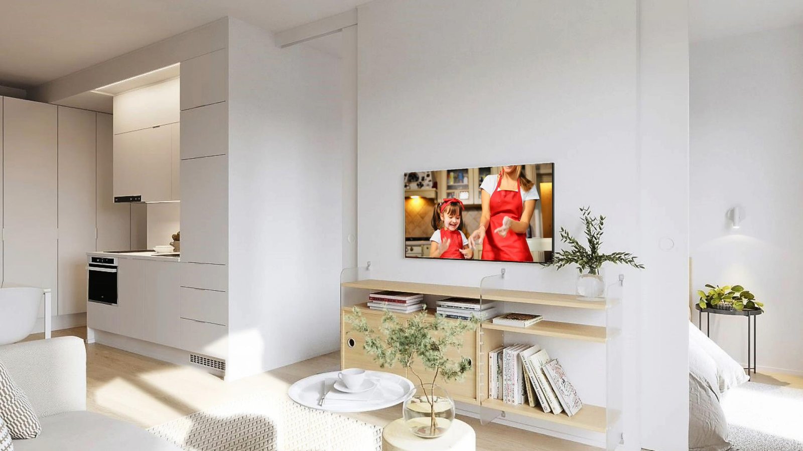 Cute Small Apartments, Creative Design Ideas, #16 😀👍