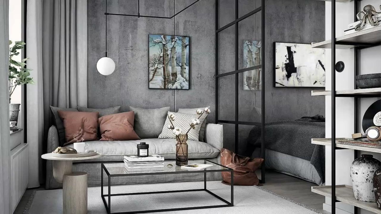 Well-Designed Compact Studio Apartment Design Ideas 😀👍