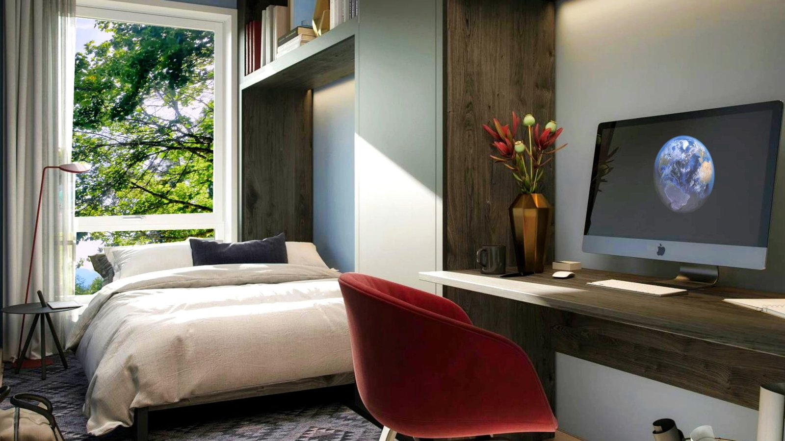 Cute Small Apartments, Creative Design Ideas, #18 👍😀