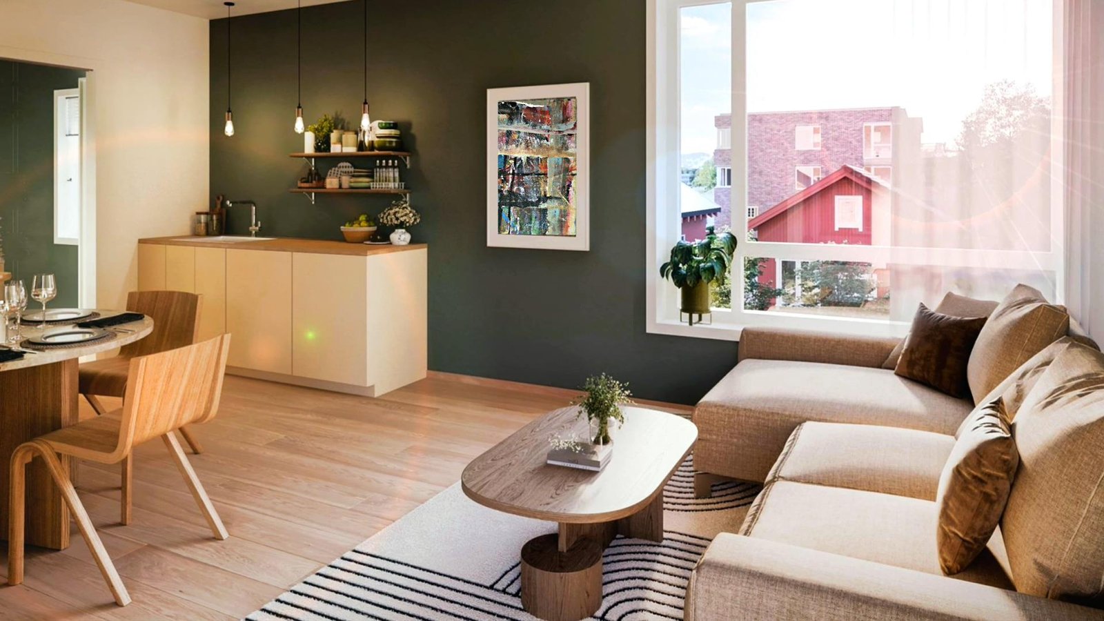 Cute Small Apartments, Creative Design Ideas, #18 👍😀