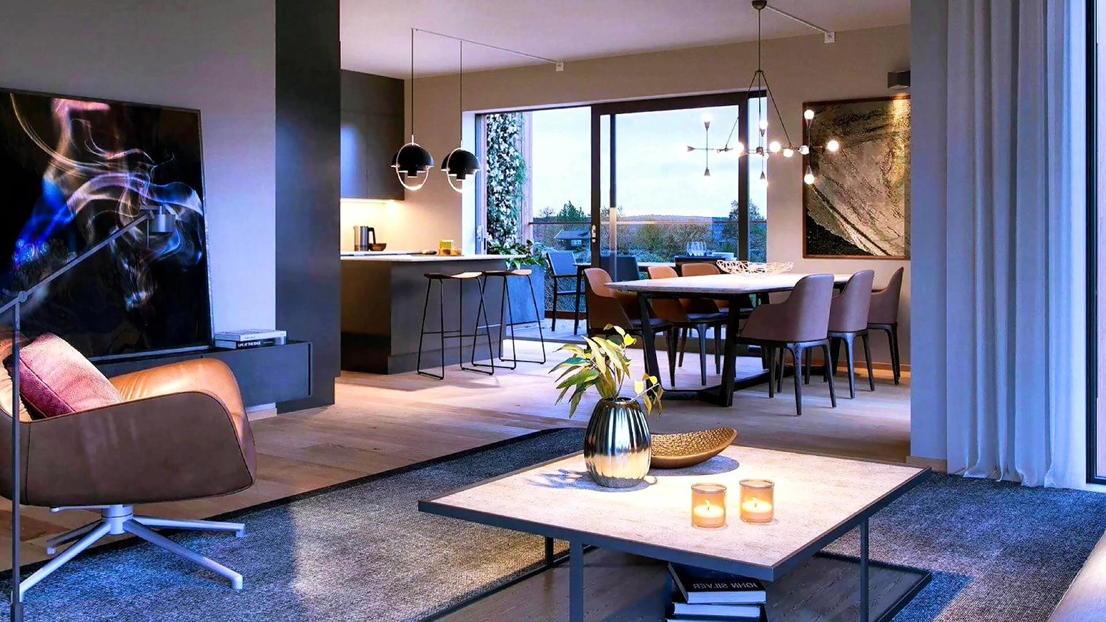 Create zones if you have an open plan layout 😀👍