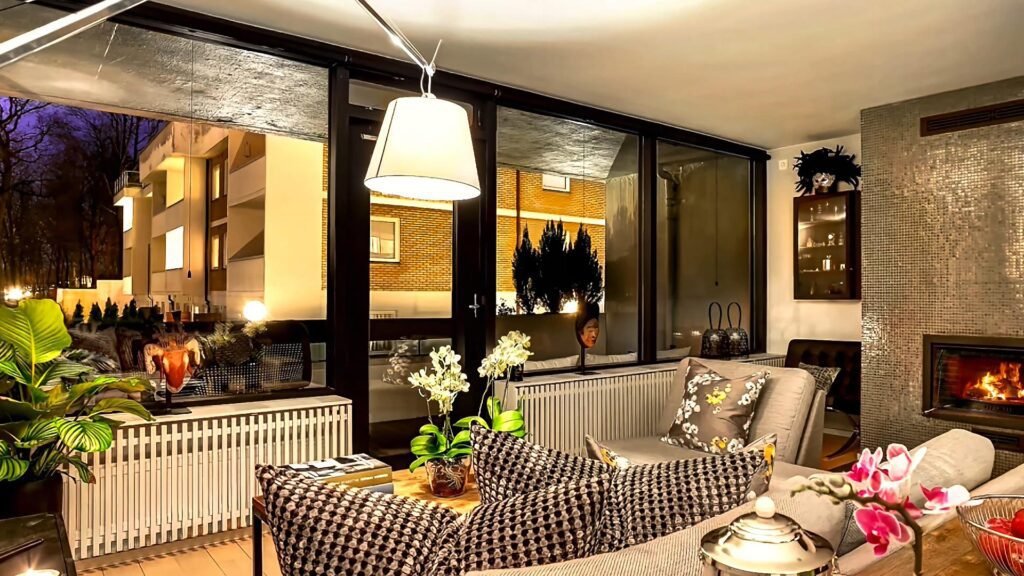 INSIDE of a COZY and COMFORTABLE APARTMENT
