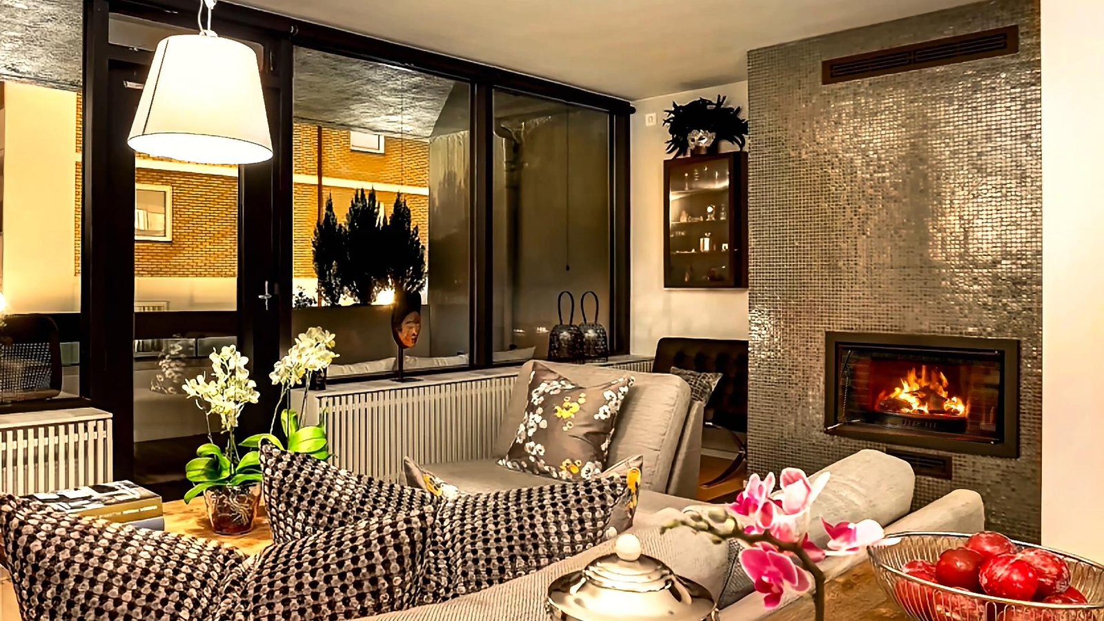INSIDE of a COZY and COMFORTABLE APARTMENT