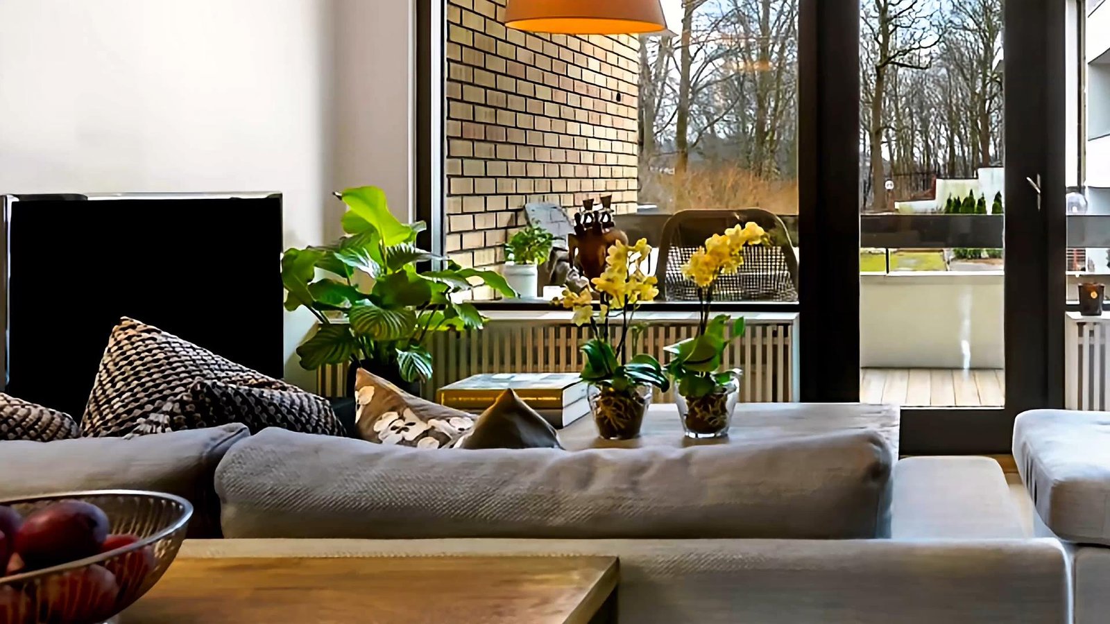 INSIDE of a COZY and COMFORTABLE APARTMENT