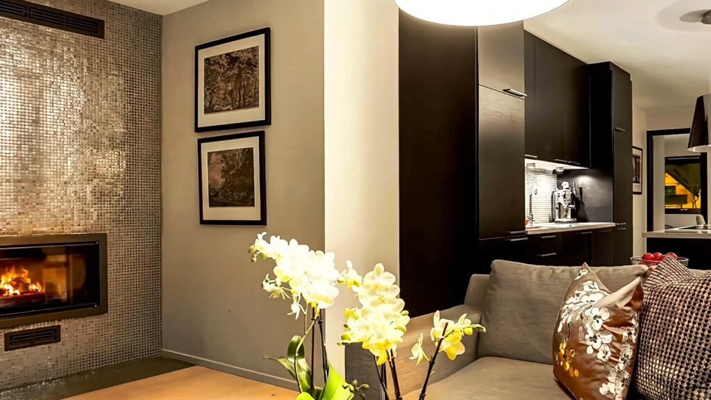 INSIDE of a COZY and COMFORTABLE APARTMENT