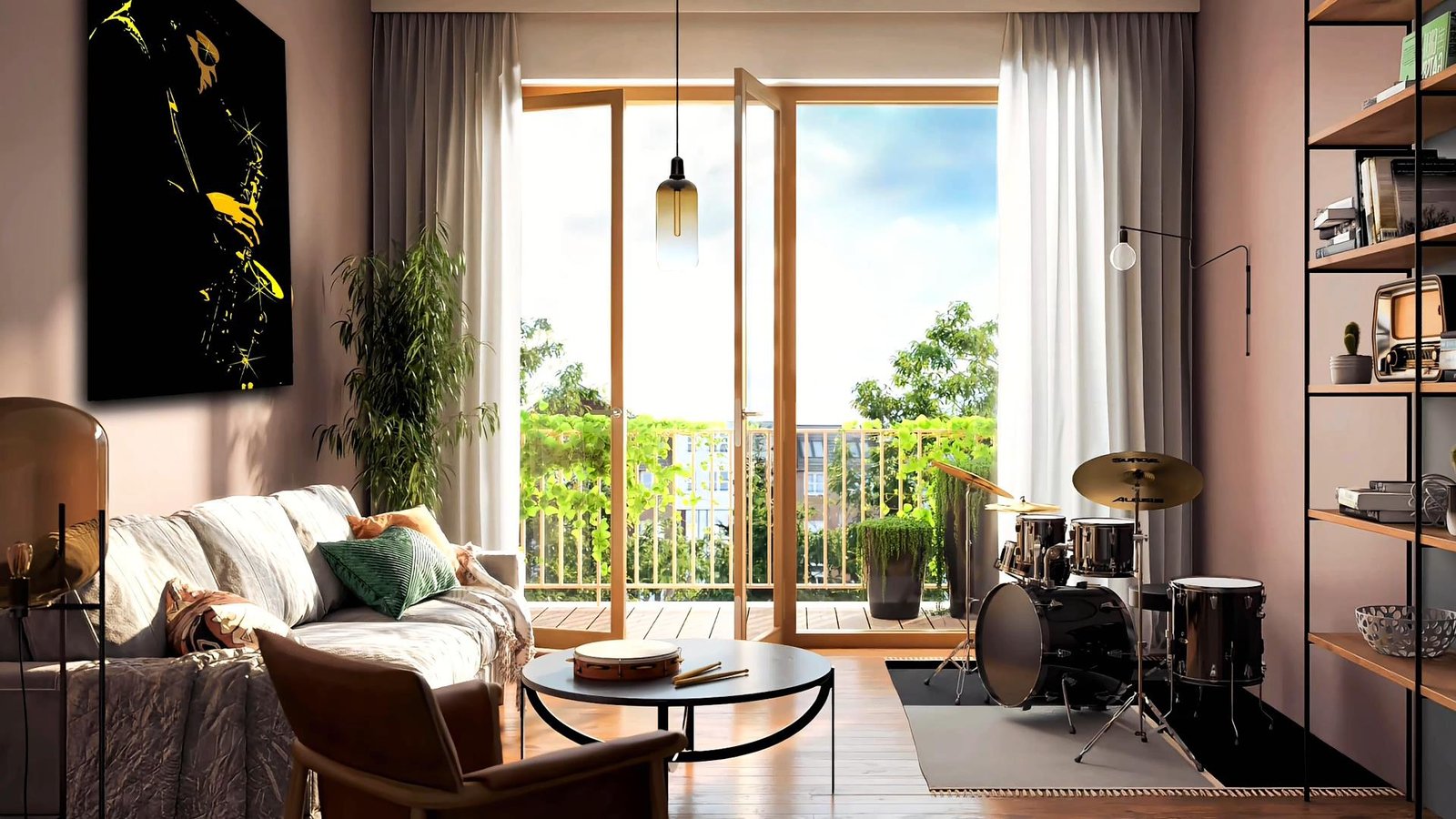 Cute Small Apartments, Creative Design Ideas, #25