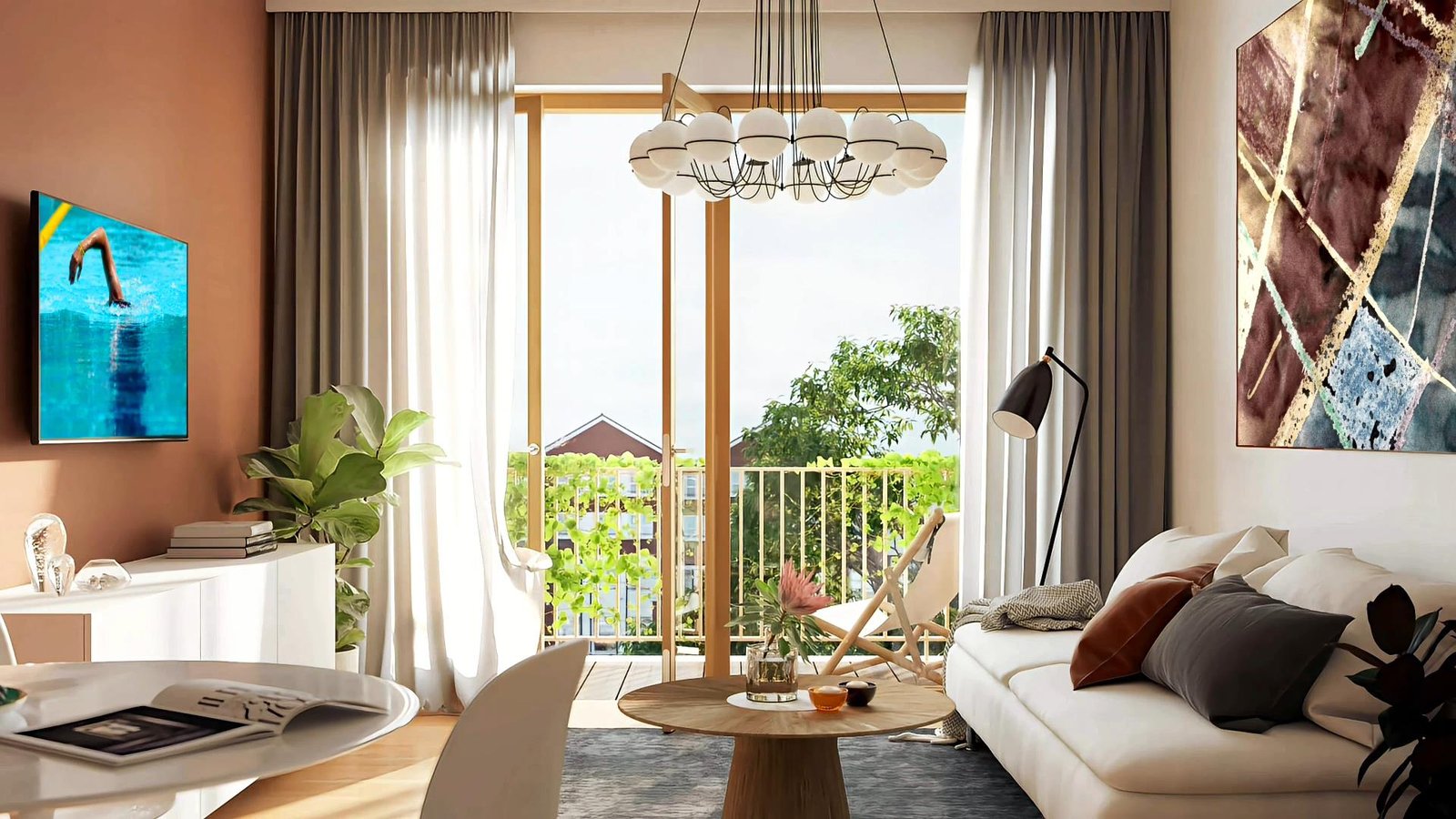 Cute Small Apartments, Creative Design Ideas, #25