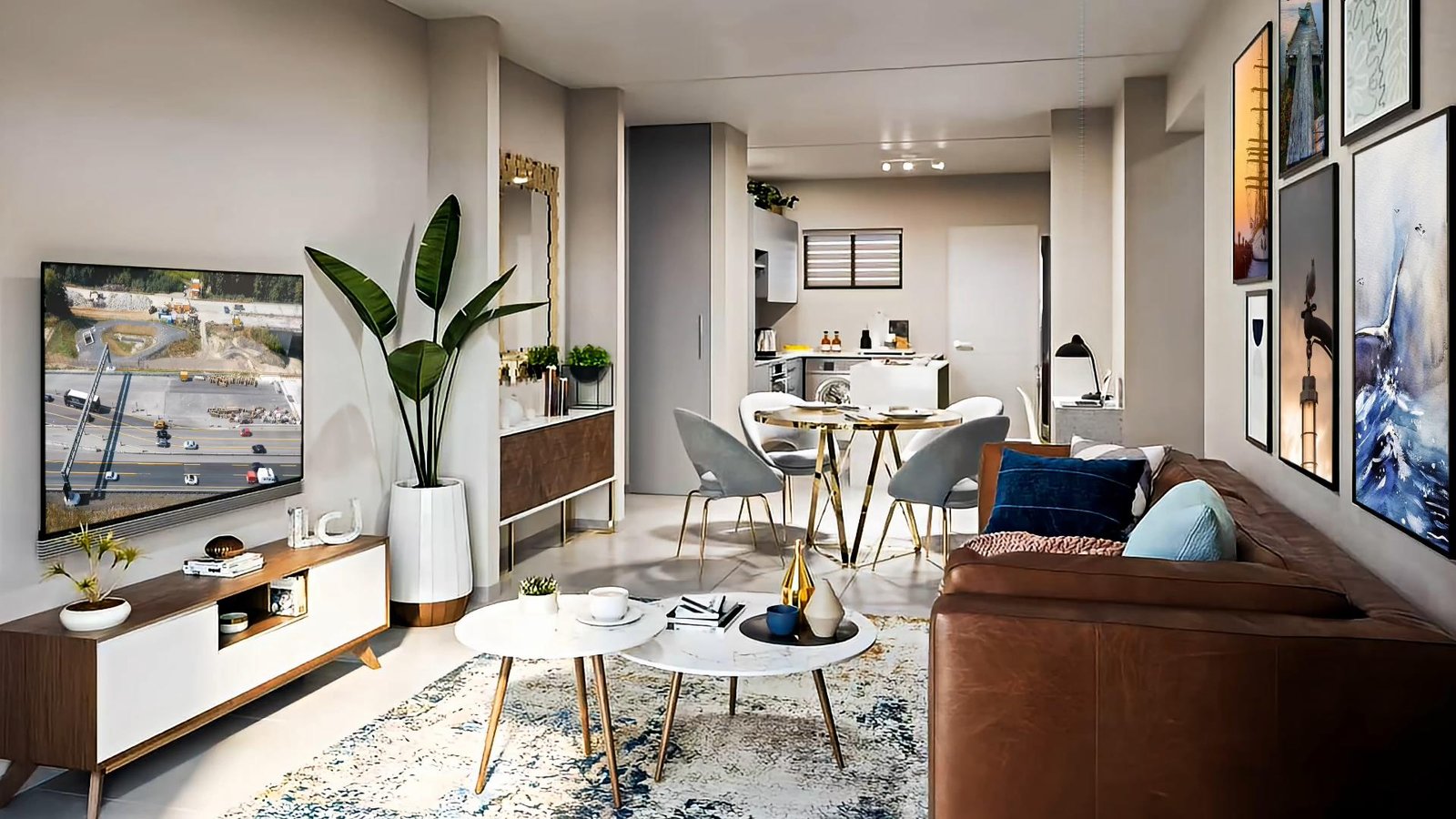 Cute Small Apartments, Creative Design Ideas, #27